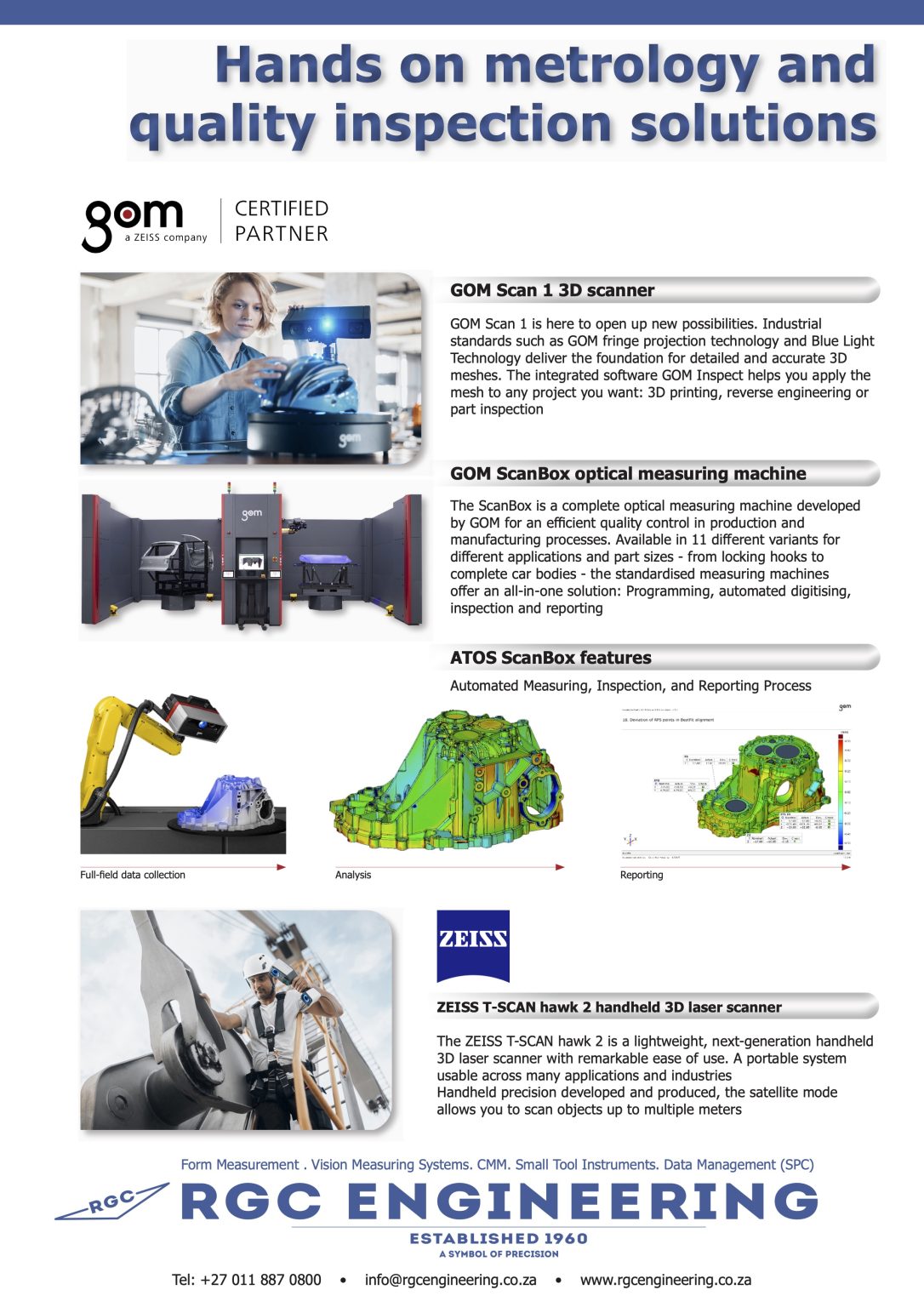 GOM software transitions to Zeiss Inspect | Castings SA